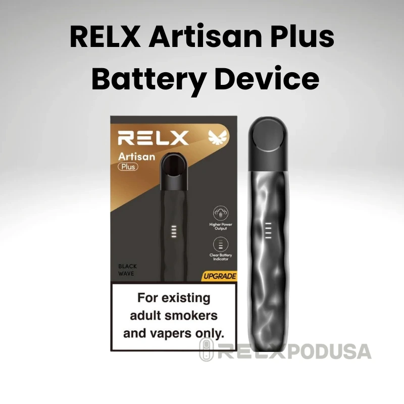 RELX Artisan Plus Device – Black Wave | RELX Infinity Platform